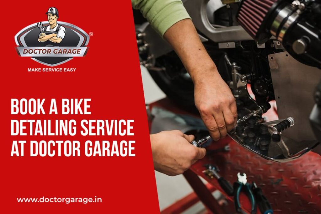 Book an Appointment for Bike Detailing Service at Doctor Garage
