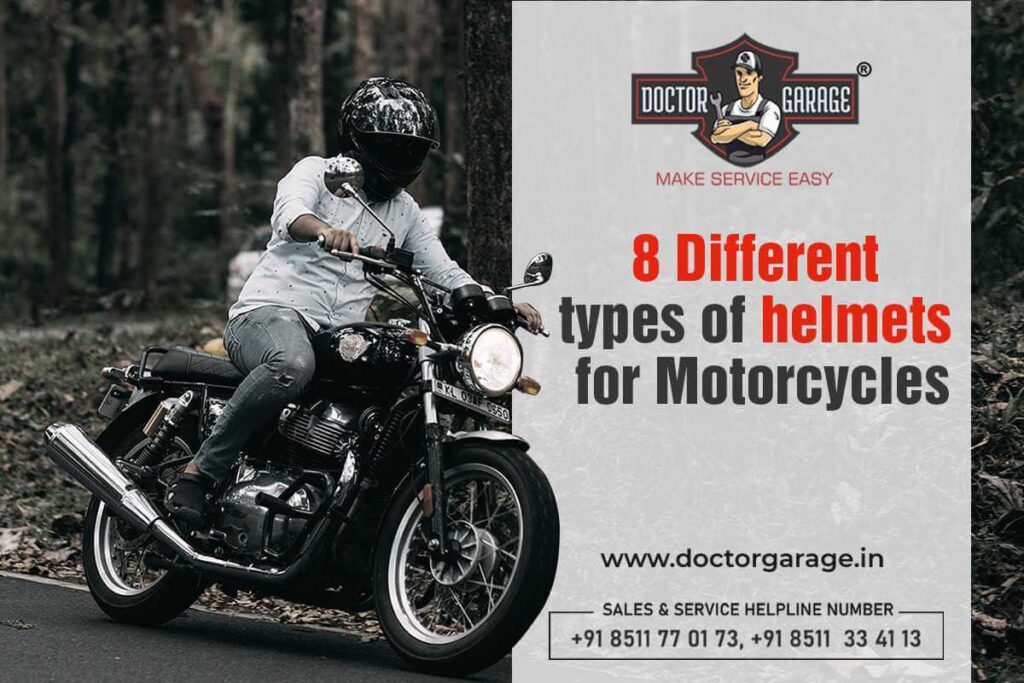 8 Different Types of Motorcycle Helmets 2024 Updated | Types of Helmets ...