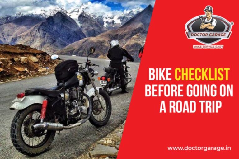 Bike Checklist Before Going on a Road Trip - Doctor Garage